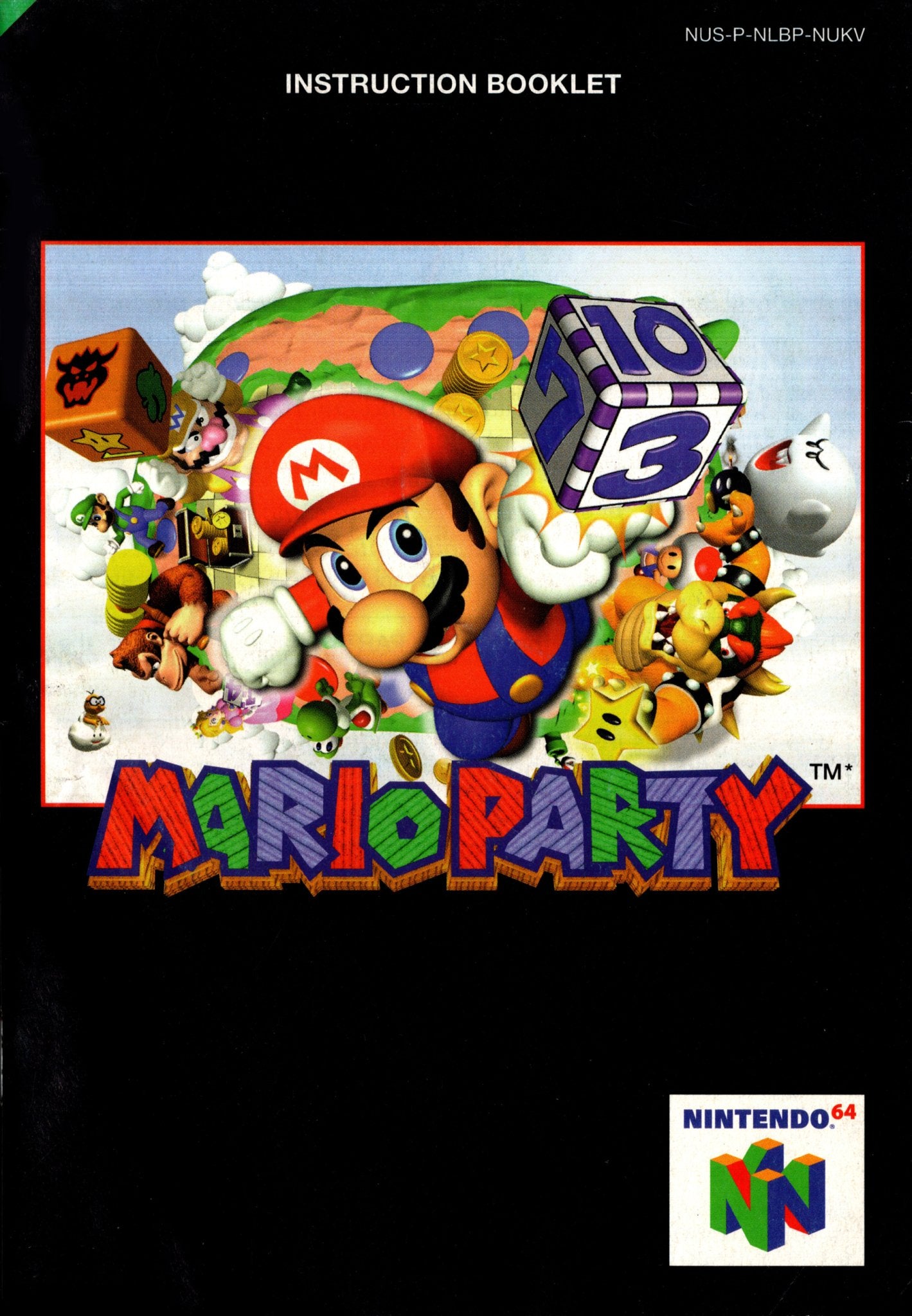 Manual - Mario Party - N64 - Super Retro - Manuals