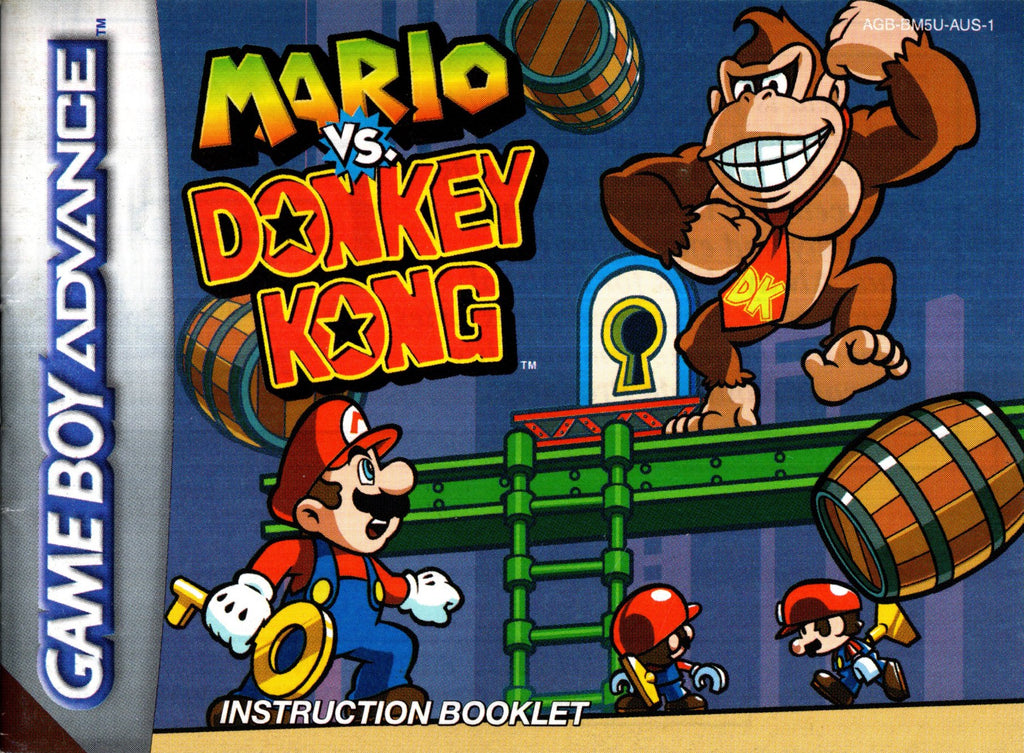 Manual - Mario vs. Donkey Kong - GBA - Super Retro - Manuals