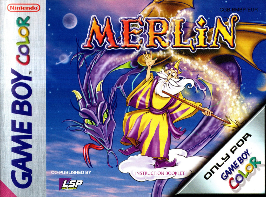 Manual - Merlin - Game Boy Color - Super Retro - Manuals