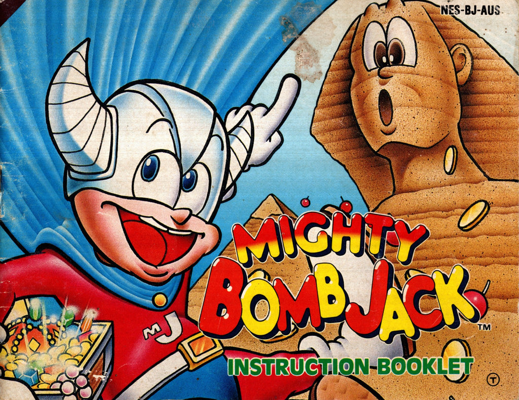 Manual - Mighty Bomb Jack - NES - Super Retro - Manuals