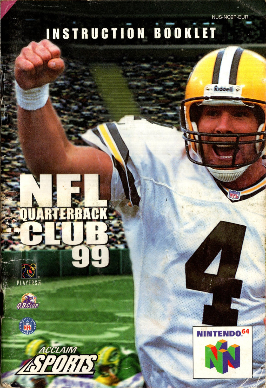 Manual - NFL Quaterback Club 99 - N64 - Super Retro - Manuals
