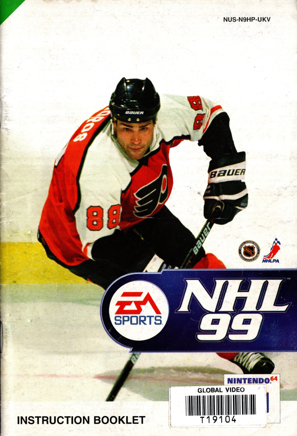 Manual - NHL 99 - N64 - Super Retro - Manuals
