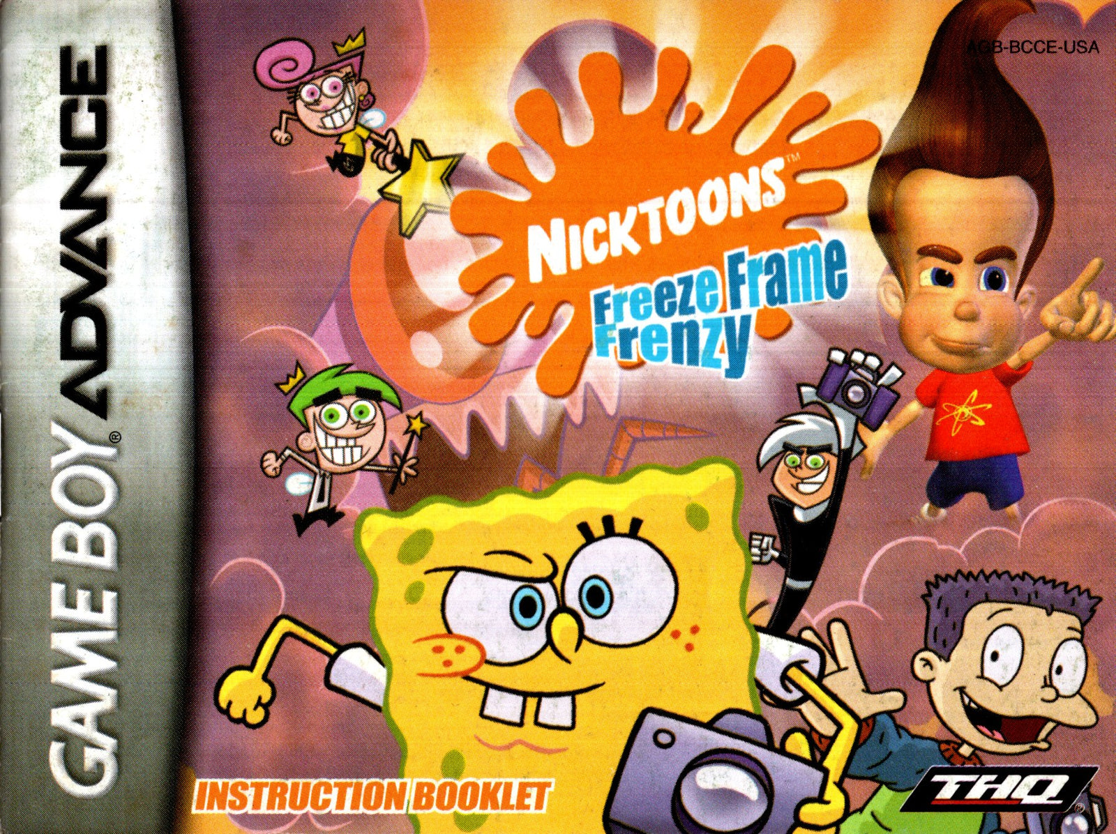 Manual - Nicktoons: Freeze Frame Frenzy - GBA - Super Retro - Game Boy ...