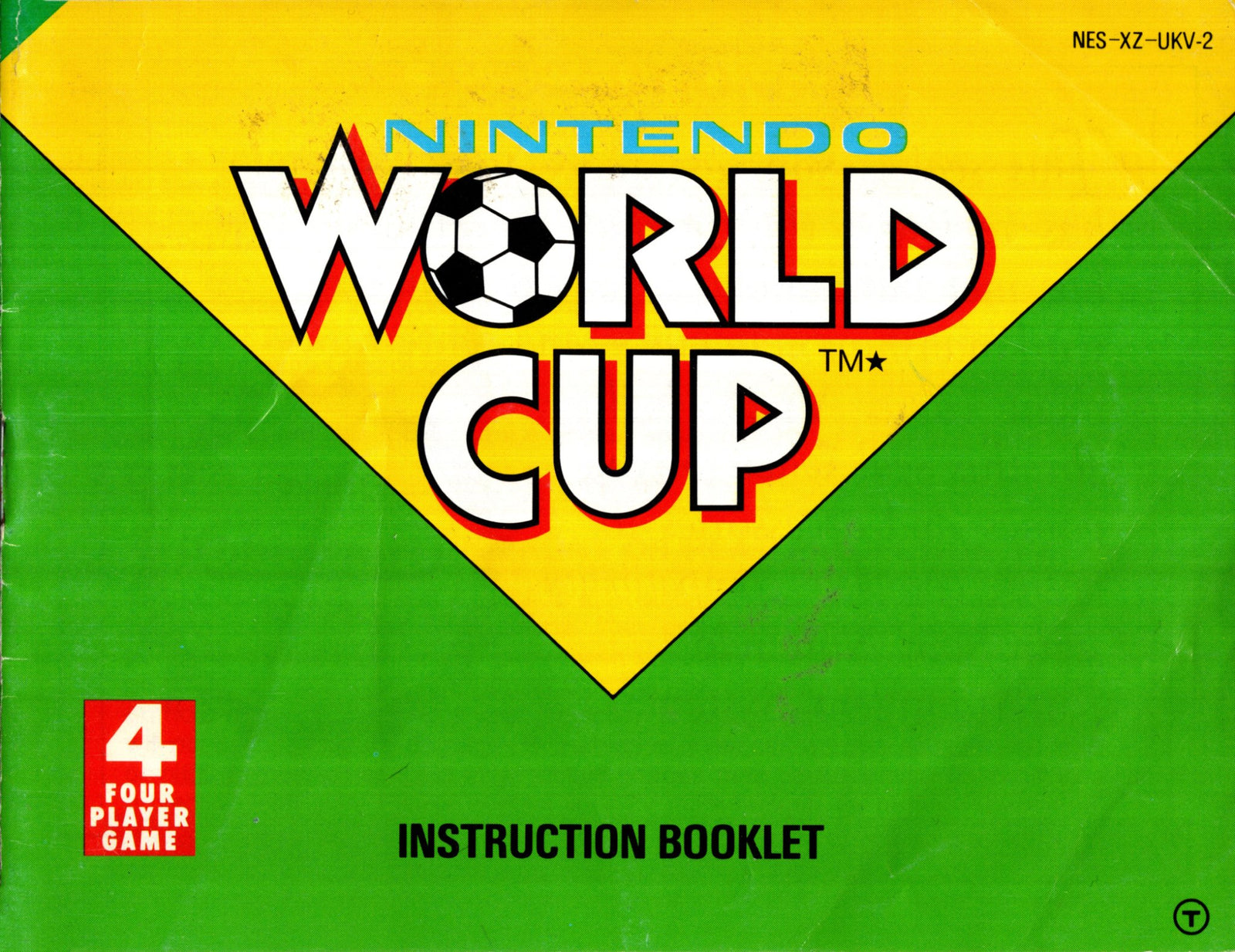 Manual - Nintendo World Cup - NES - Super Retro - Manuals