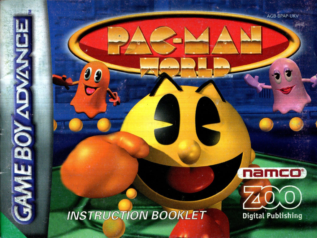 Manual - Pac-Man World - GBA - Super Retro - Manuals