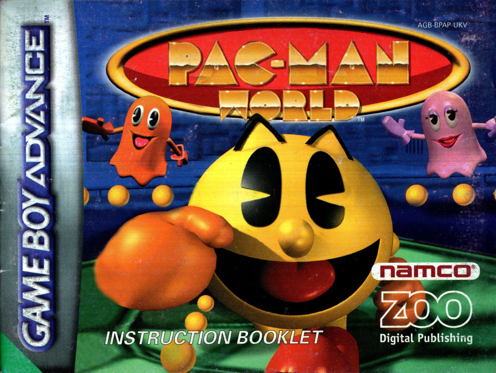 Manual - Pac-Man World - GBA - Super Retro - Manuals