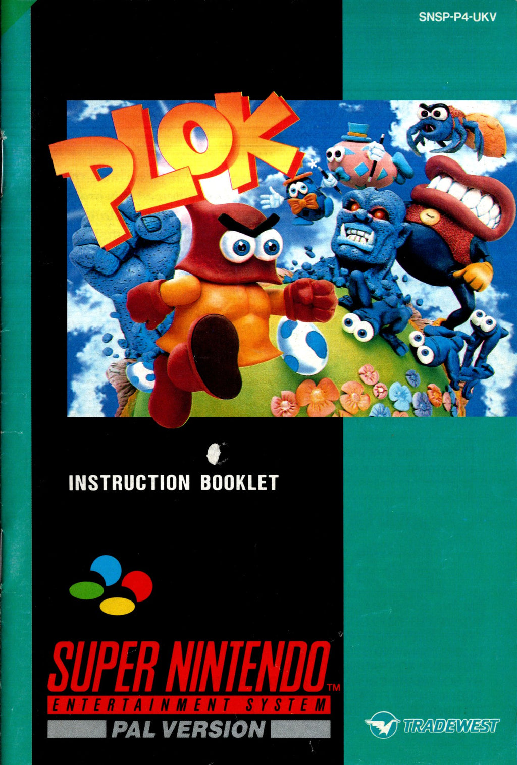 Manual - Plok - SNES - Super Retro - Manuals