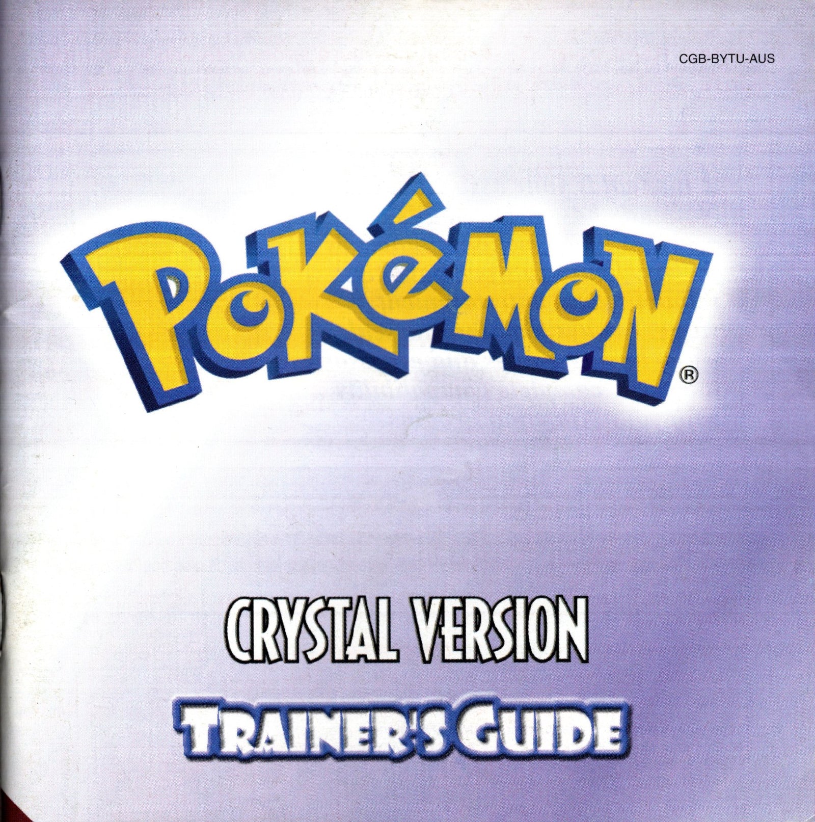Manual - Pokemon Crystal - Super Retro - Manuals