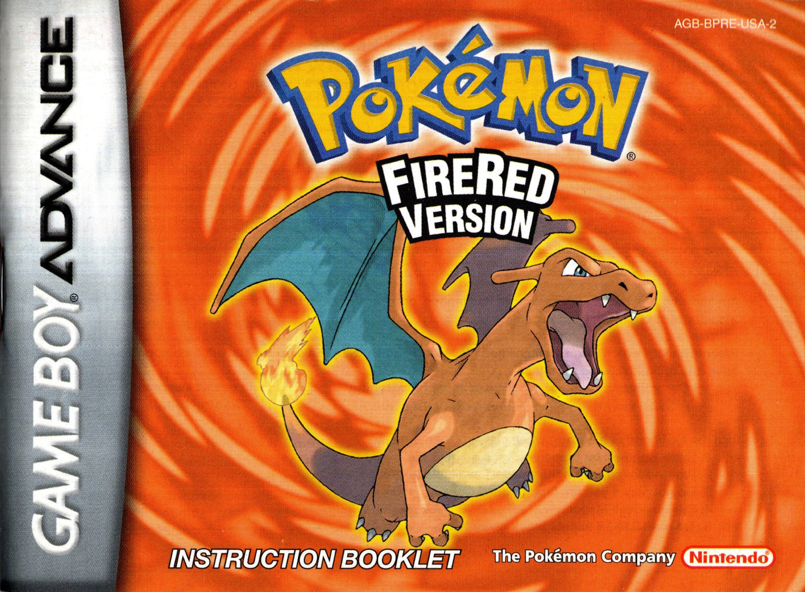 Manual - Pokemon FireRed - GBA - Super Retro - Manuals