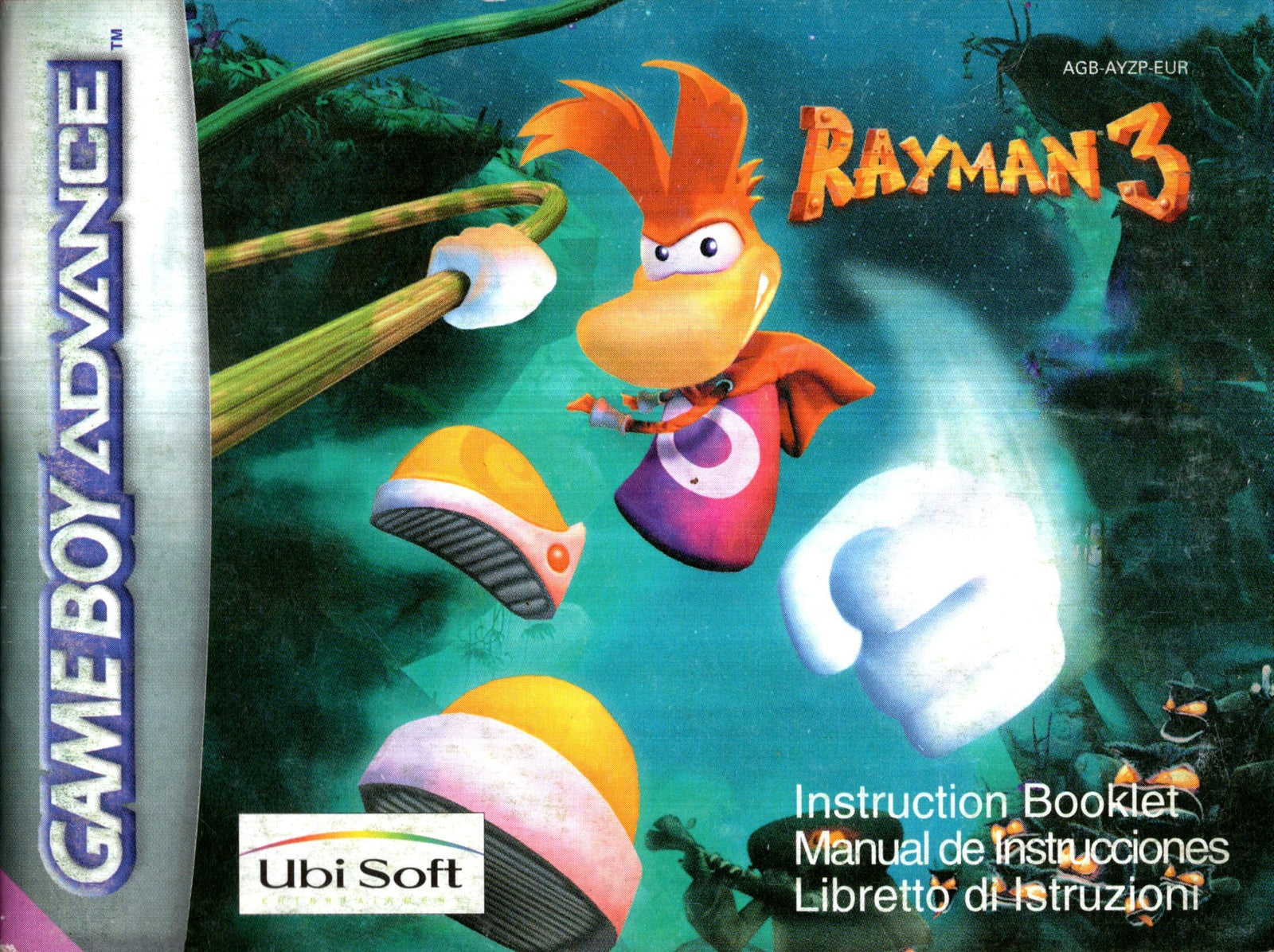 Manual - Rayman 3 - GBA - Super Retro - Manuals