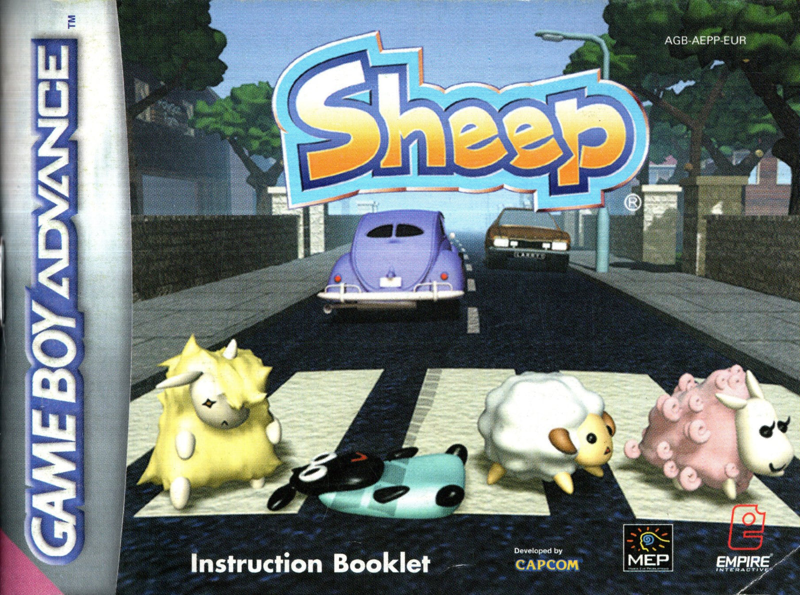 Manual - Sheep - GBA - Super Retro - Manuals