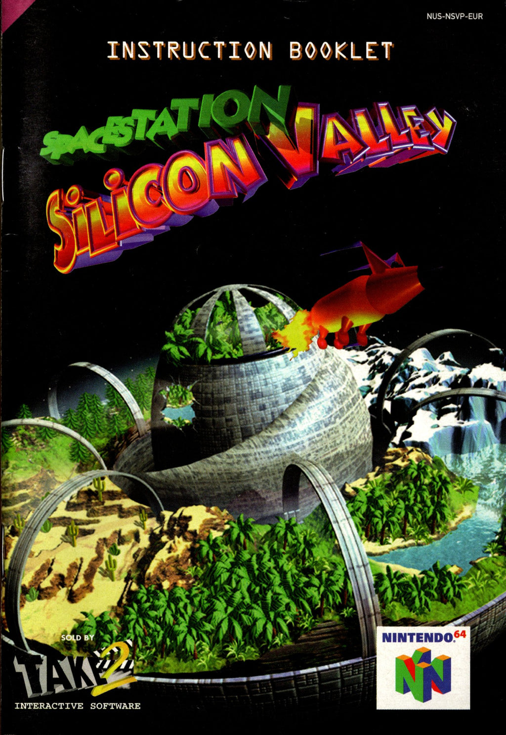 Manual - Space Station Silicon Valley - N64 - Super Retro - Manuals