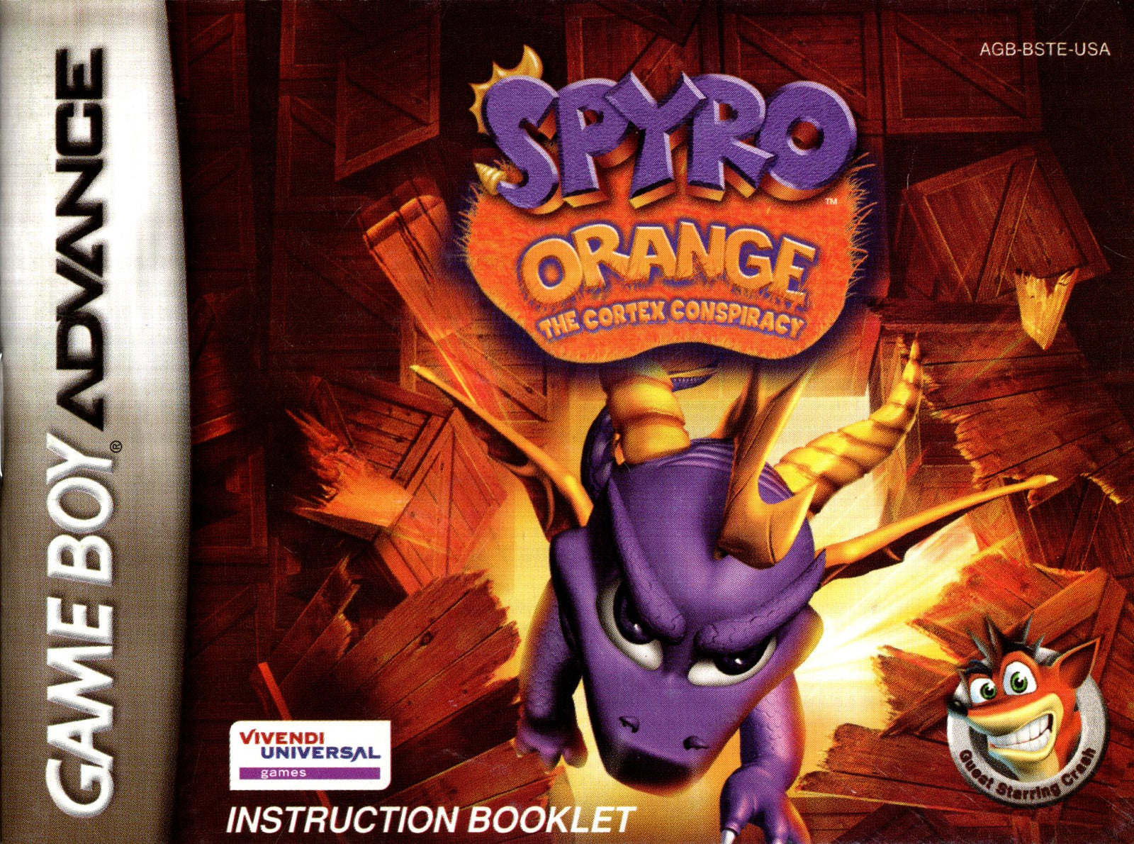 Manual - Spyro Orange: The Cortex Conspiracy - Super Retro - Manuals