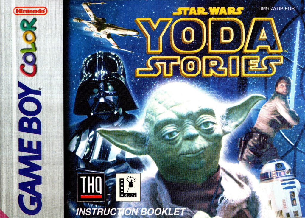 Manual - Star Wars: Yoda Stories - Super Retro - Manuals