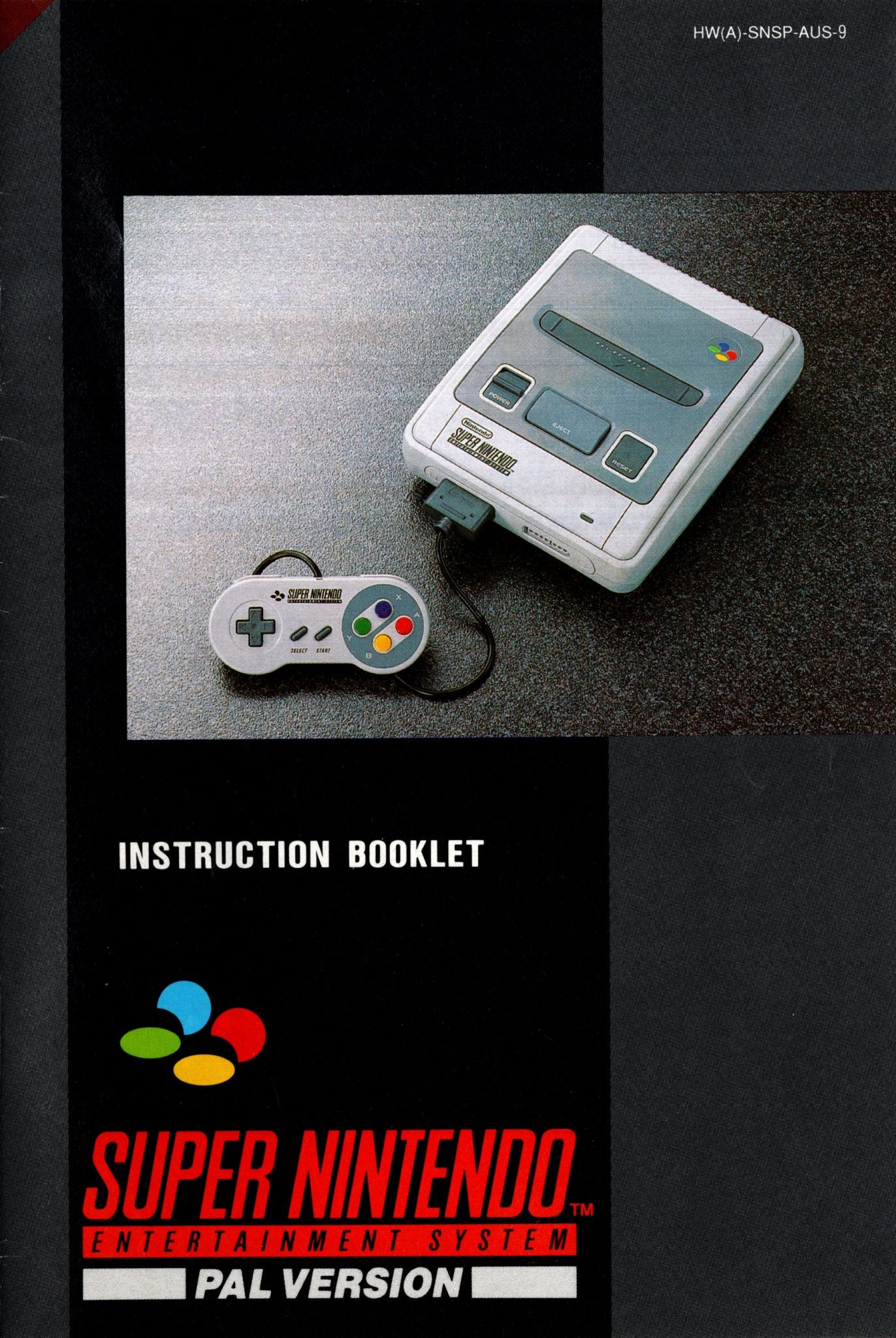 Manual - Super Nintendo Console - Super Retro - Manuals