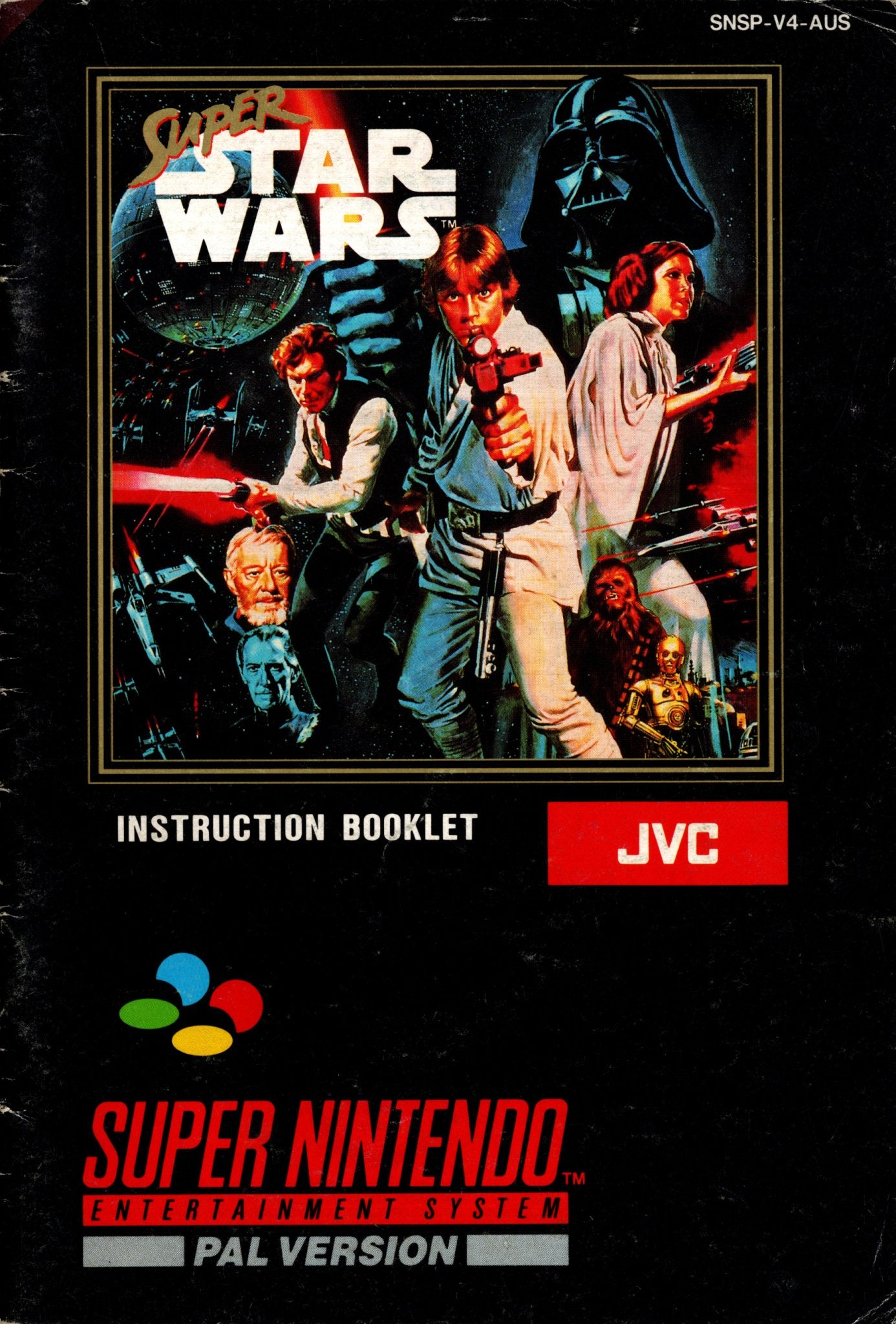 Manual - Super Star Wars - SNES - Super Retro - Manuals