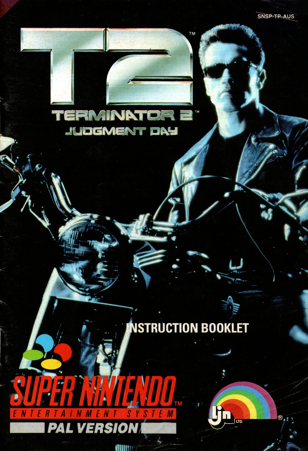 Manual - T2 Terminator 2 Judgement Day - SNES - Super Retro - Manuals