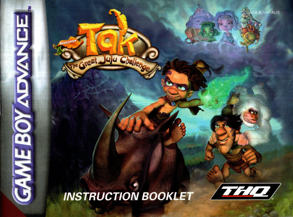 Manual - Tak: The Great Juju Challenge - GBA - Super Retro - Game Boy ...