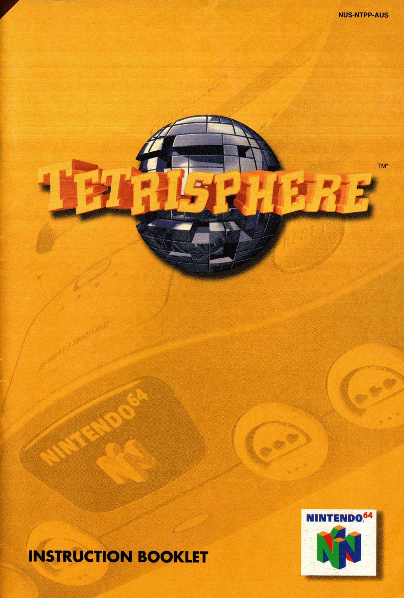 Manual - Tetrisphere - N64 - Super Retro - Manuals