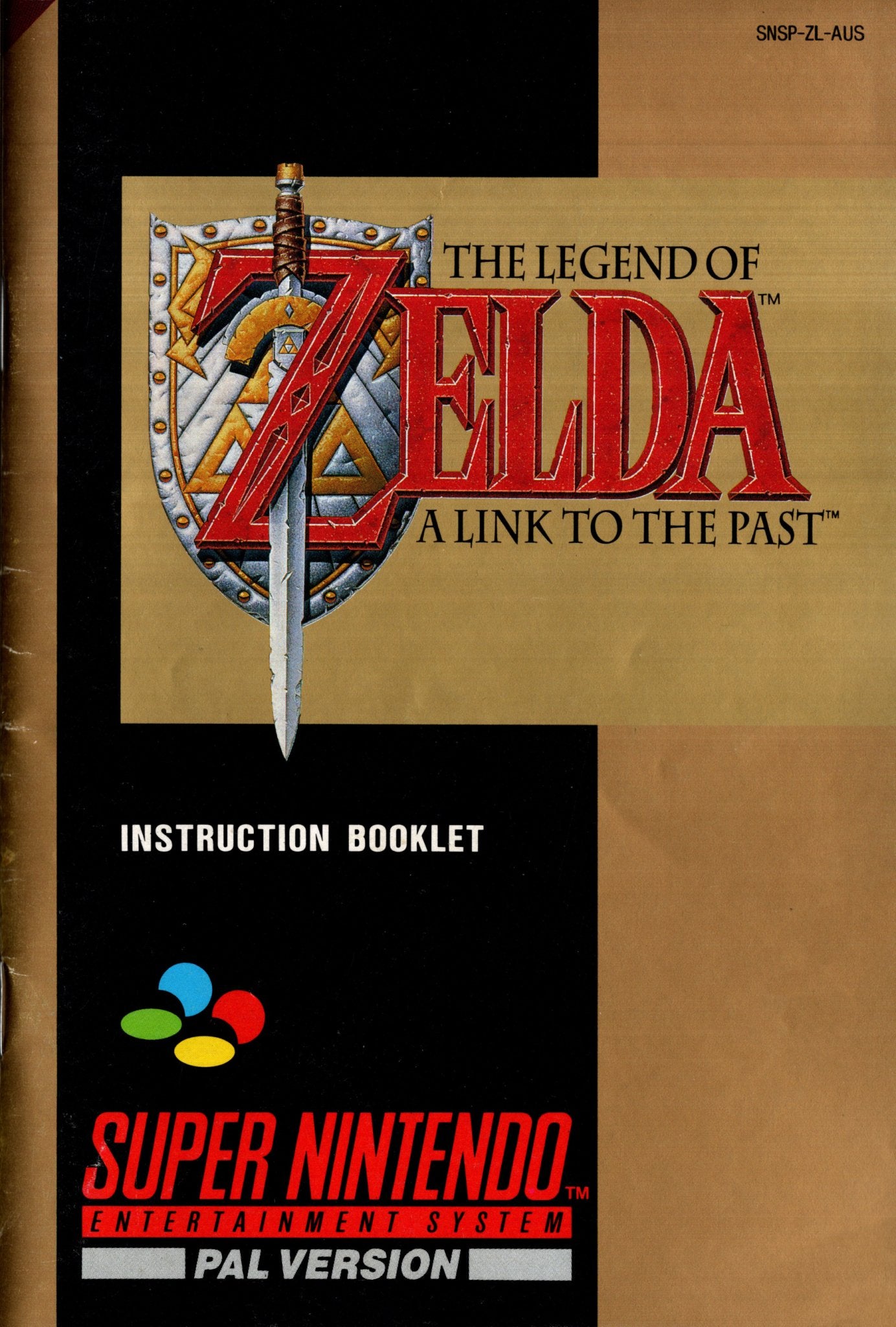 Manual - The Legend of Zelda: A Link to the Past - SNES - Super Retro ...