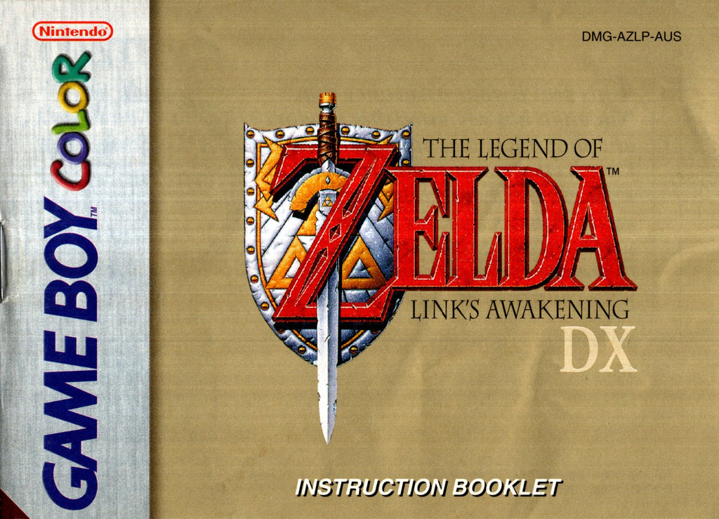Manual - The Legend of Zelda: Link's Awakening DX - Super Retro - Manuals