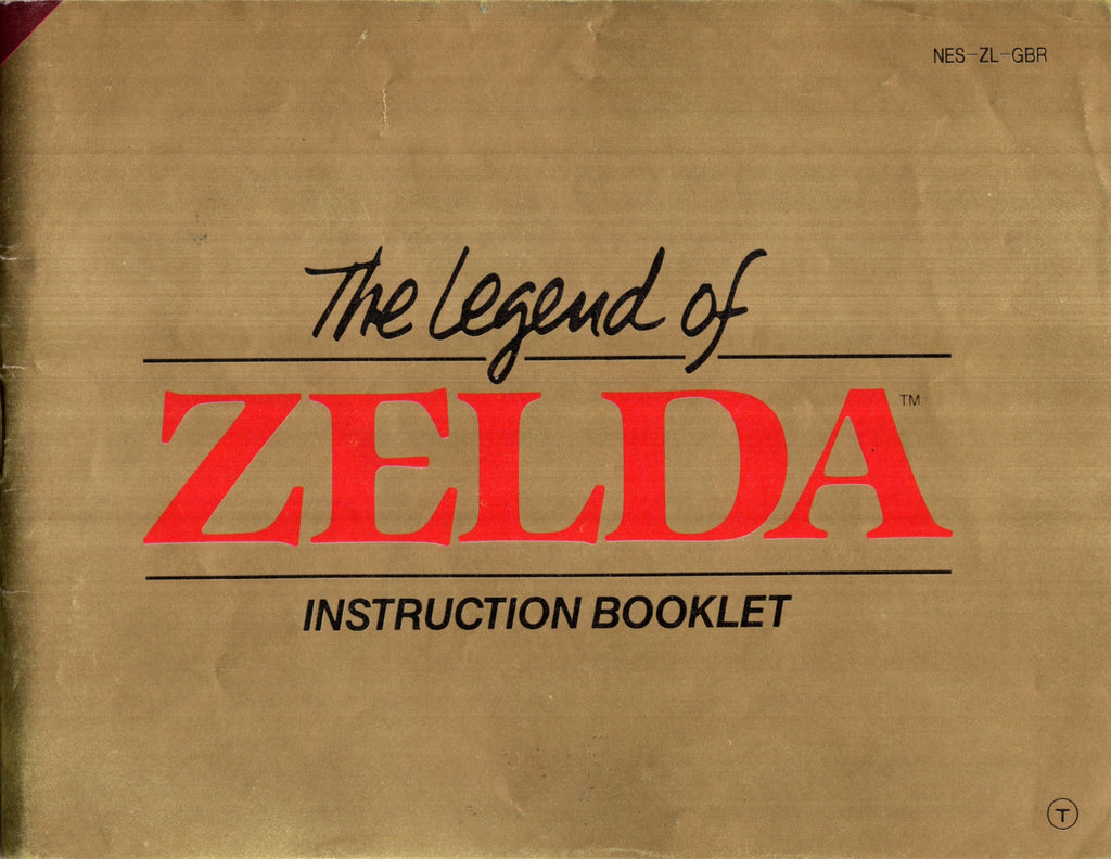 Manual - The Legend of Zelda - NES - Super Retro - Manuals