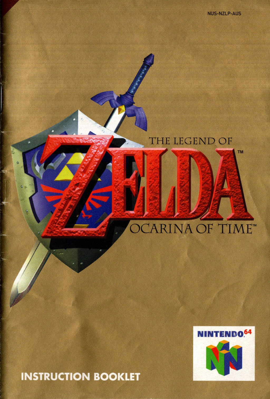 Manual - The Legend of Zelda: Ocarina of Time - N64 - Super Retro - Manuals