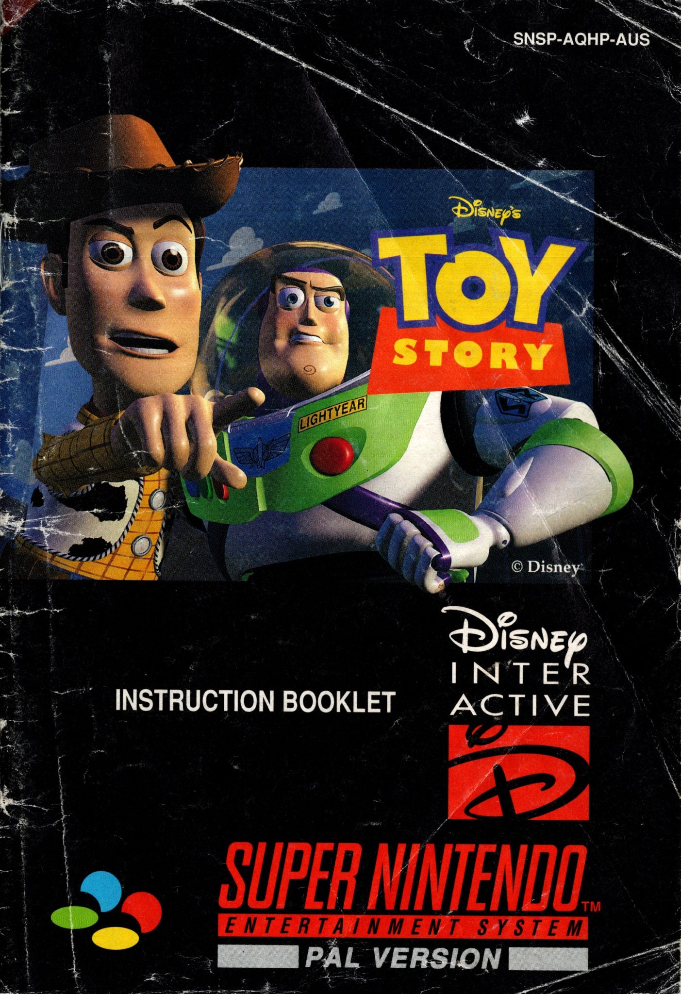 Manual - Toy Story - SNES - Super Retro - Manuals