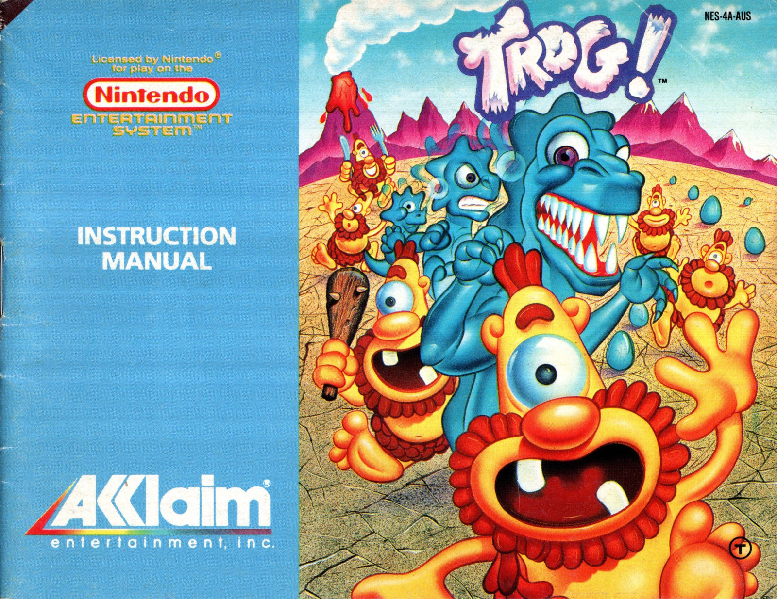 Manual - Trog! - Super Retro - Manuals