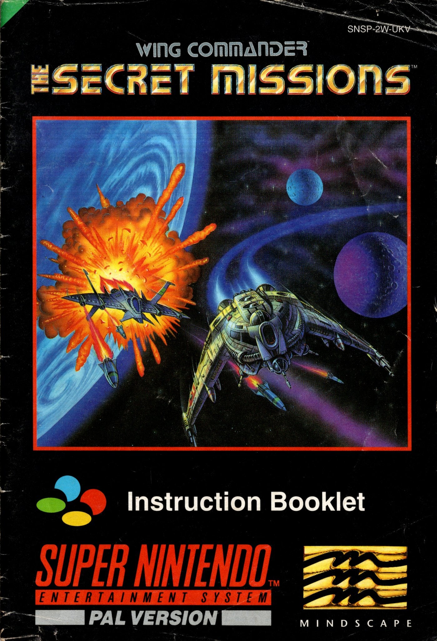 Manual - Wing Commander: The Secret Missions - SNES - Super Retro - Manuals