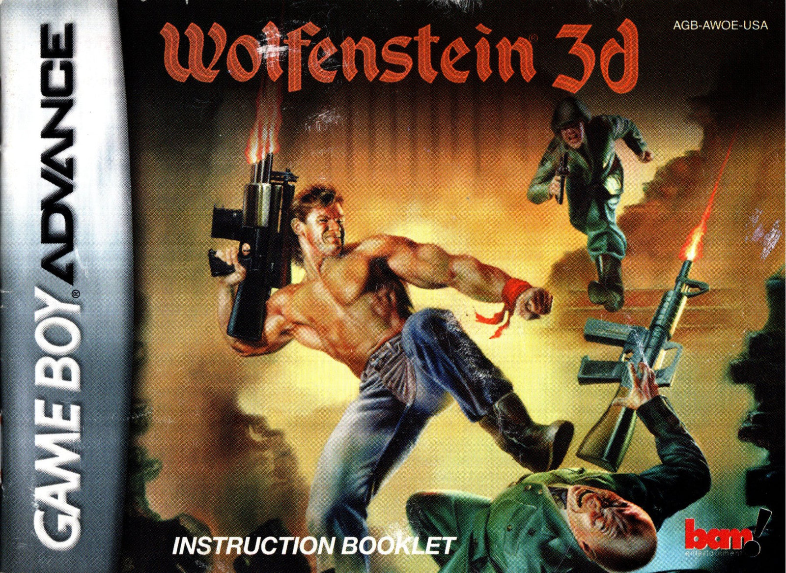 Manual - Wolfenstein 3d - GBA - Super Retro - Manuals