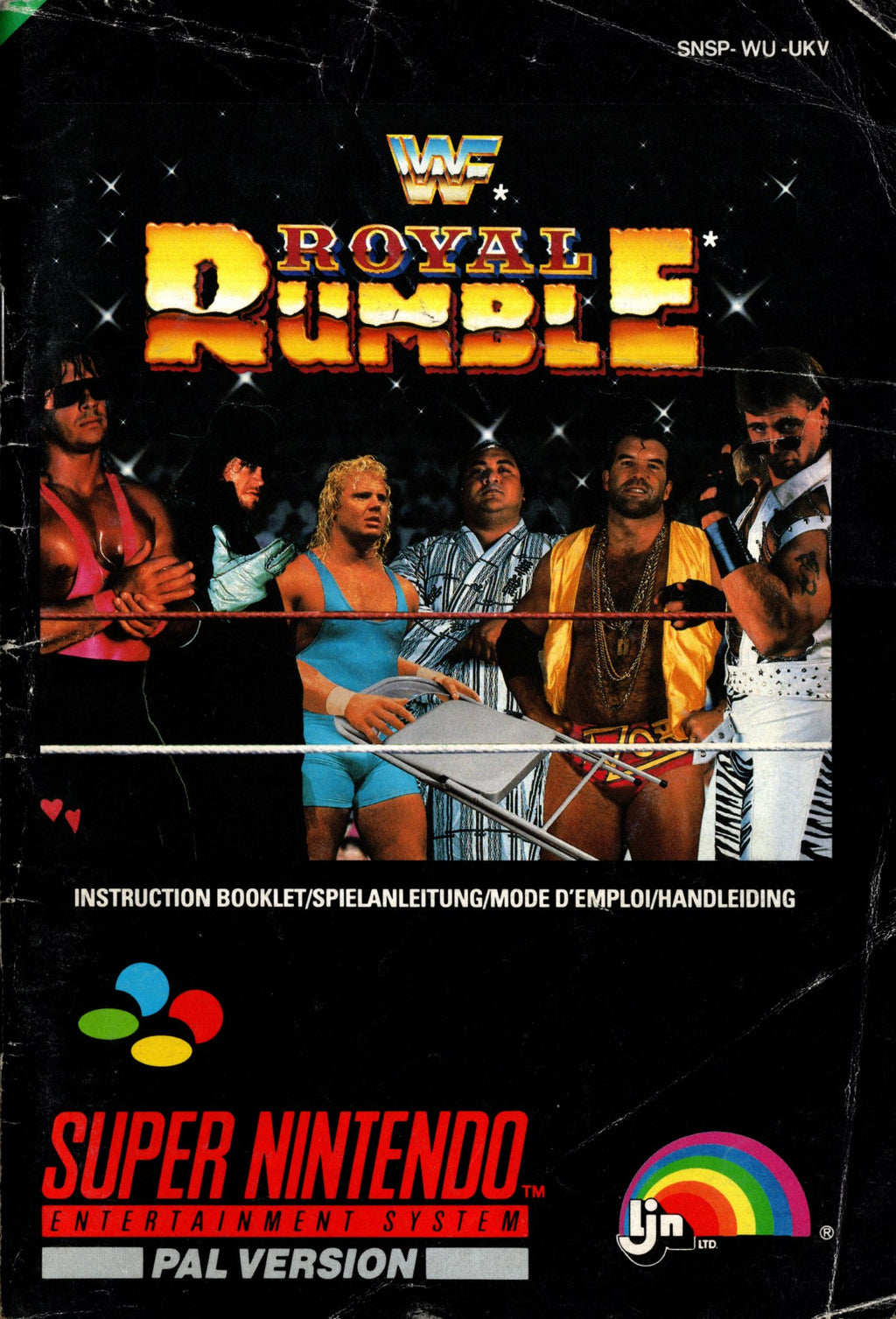 Manual - WWF Royal Rumble - SNES - Super Retro - Manuals