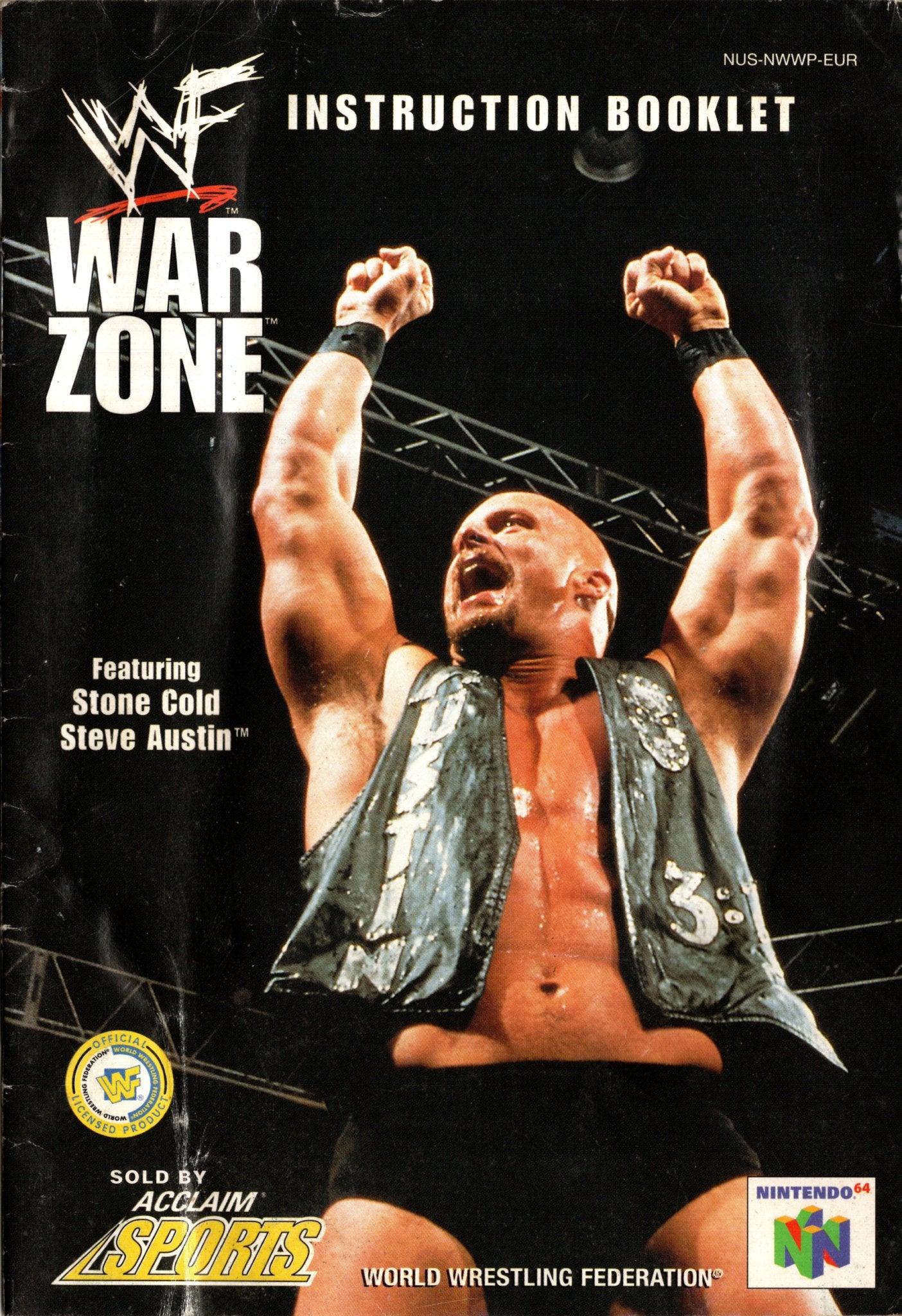 Manual - WWF War Zone - N64 - Super Retro - Manuals