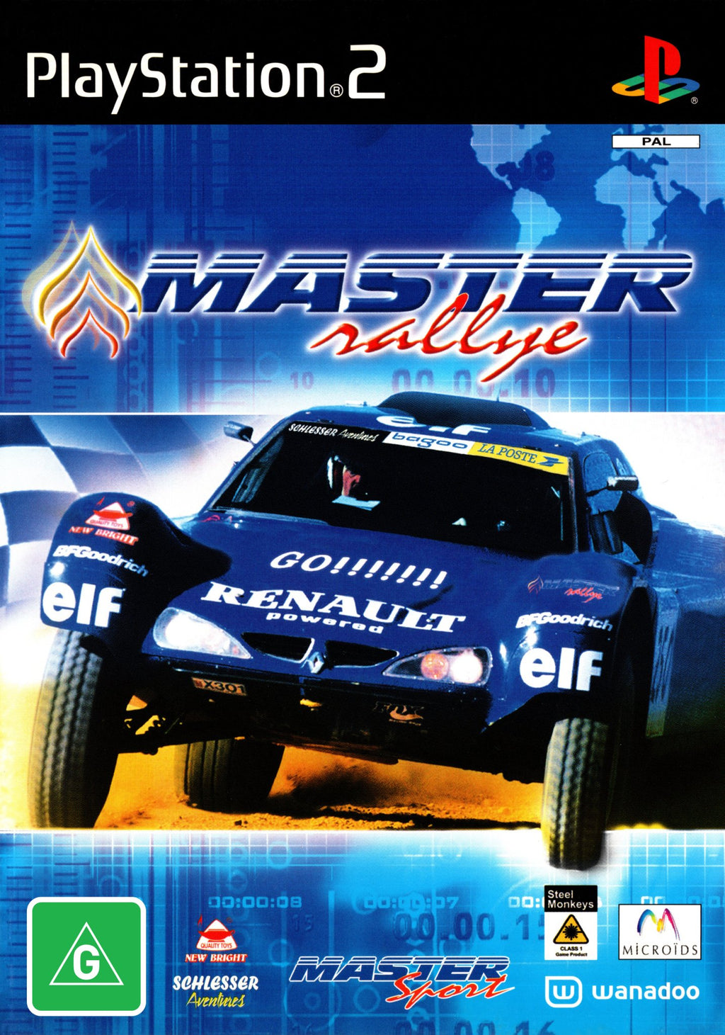 Master Rallye - PS2 - Super Retro - Playstation 2