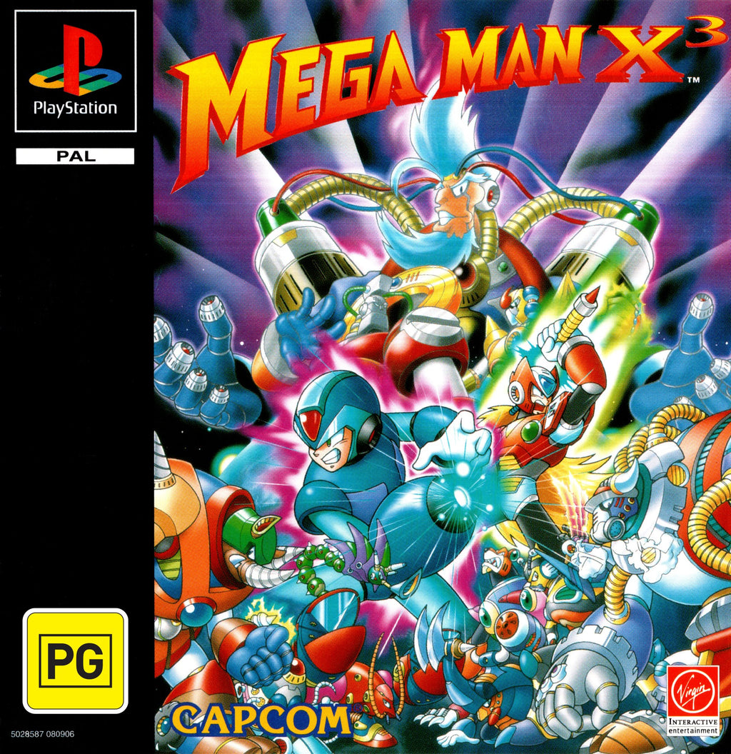 Mega Man X3 - PS1 - Super Retro - Playstation 1