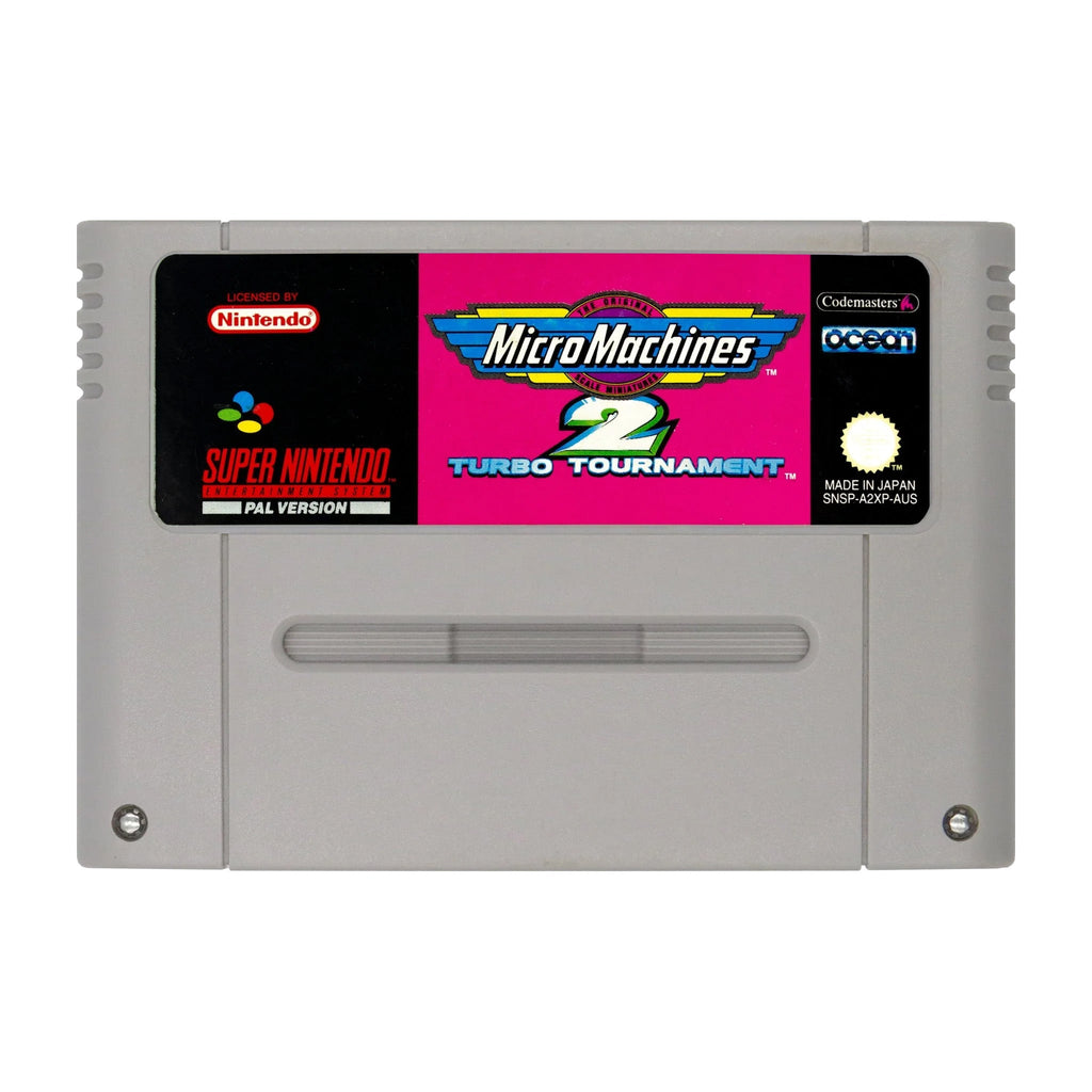 Micro Machines 2: Turbo Tournament - SNES - Super Retro - Super Nintendo