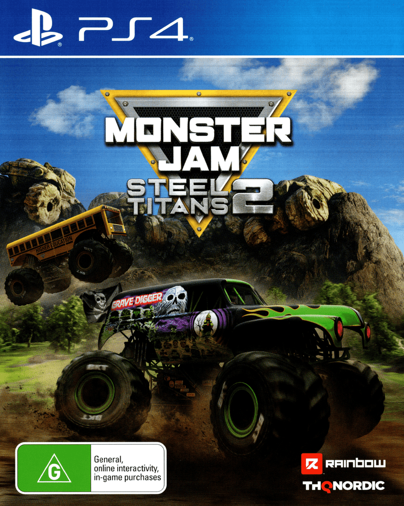 Monster Jam: Steel Titans 2 - PS4 - Super Retro - Playstation 4