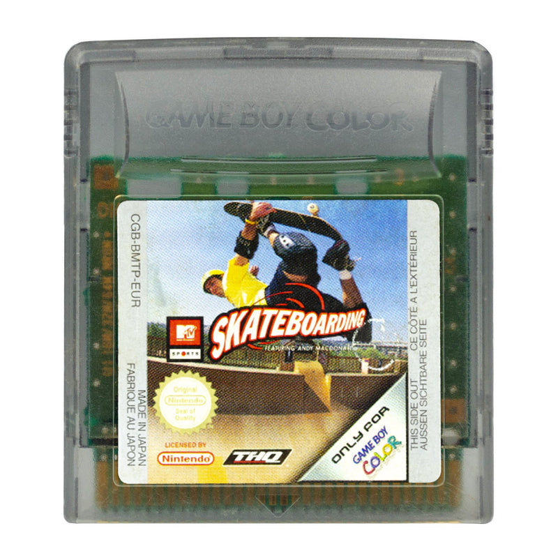 MTV Sports: Skateboarding featuring Andy Macdonald - Game Boy Color ...