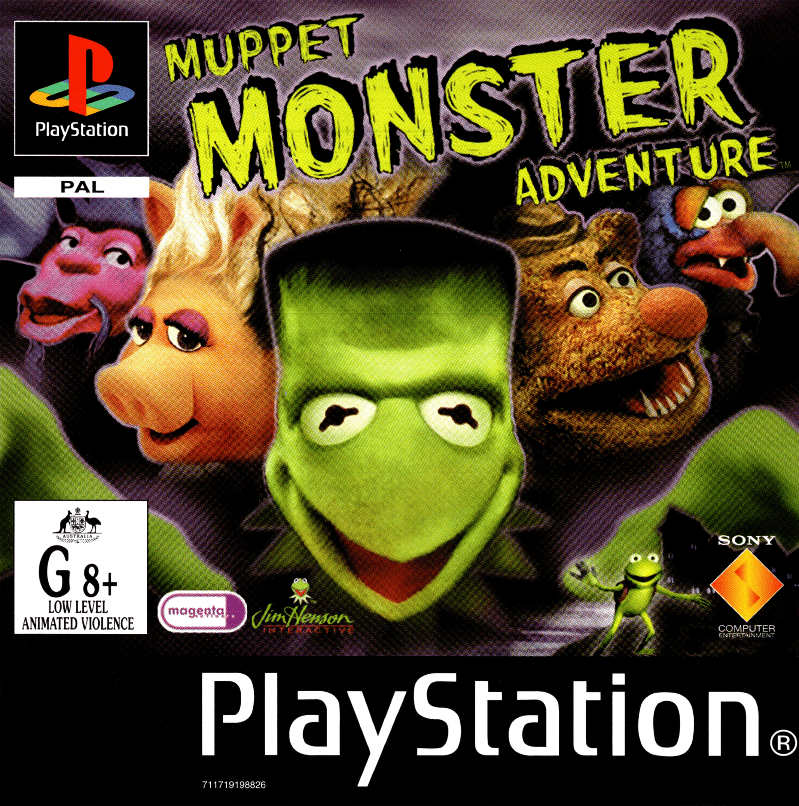 Muppet Monster Adventure - PS1 - Super Retro - Playstation 1