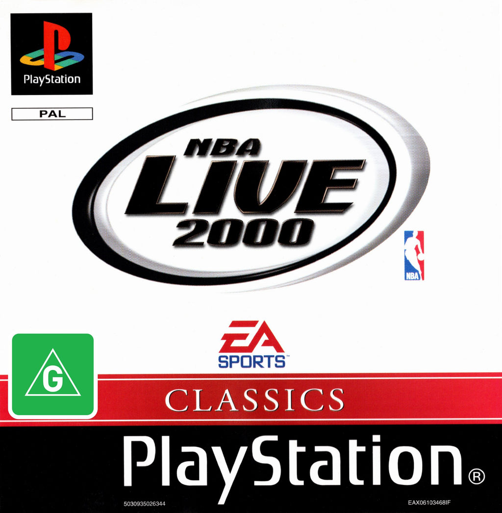 NBA Live 2000 - PS1 - Super Retro - Playstation 1
