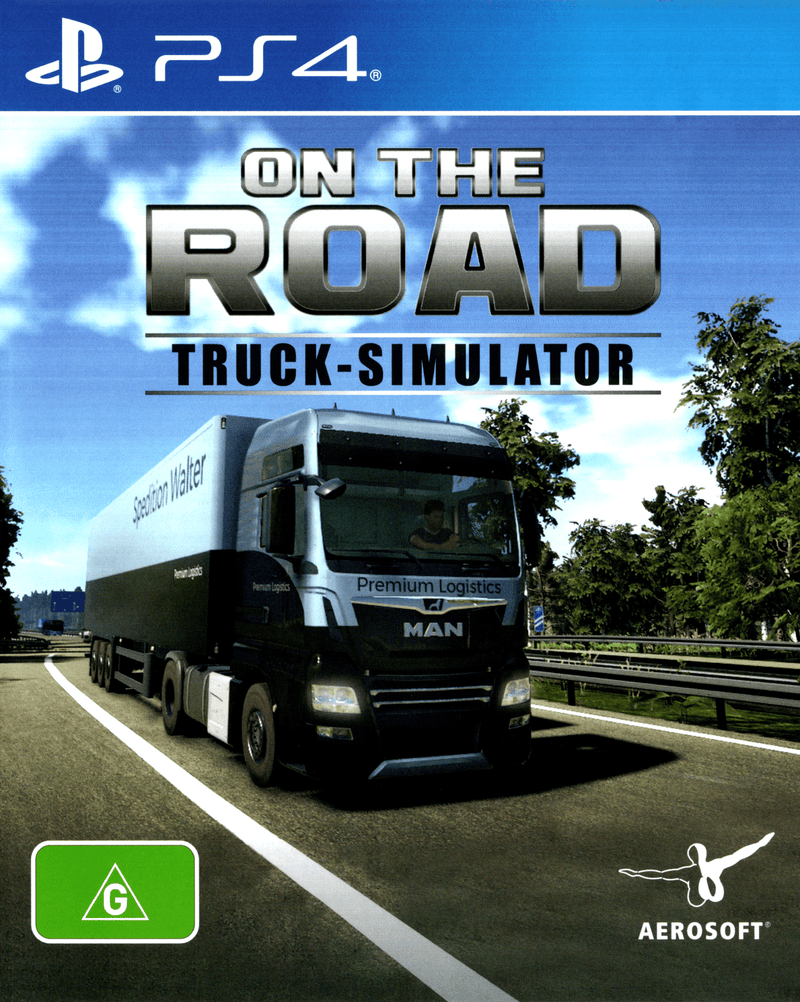On The Road Truck Simulator - PS4 - Super Retro - Playstation 4