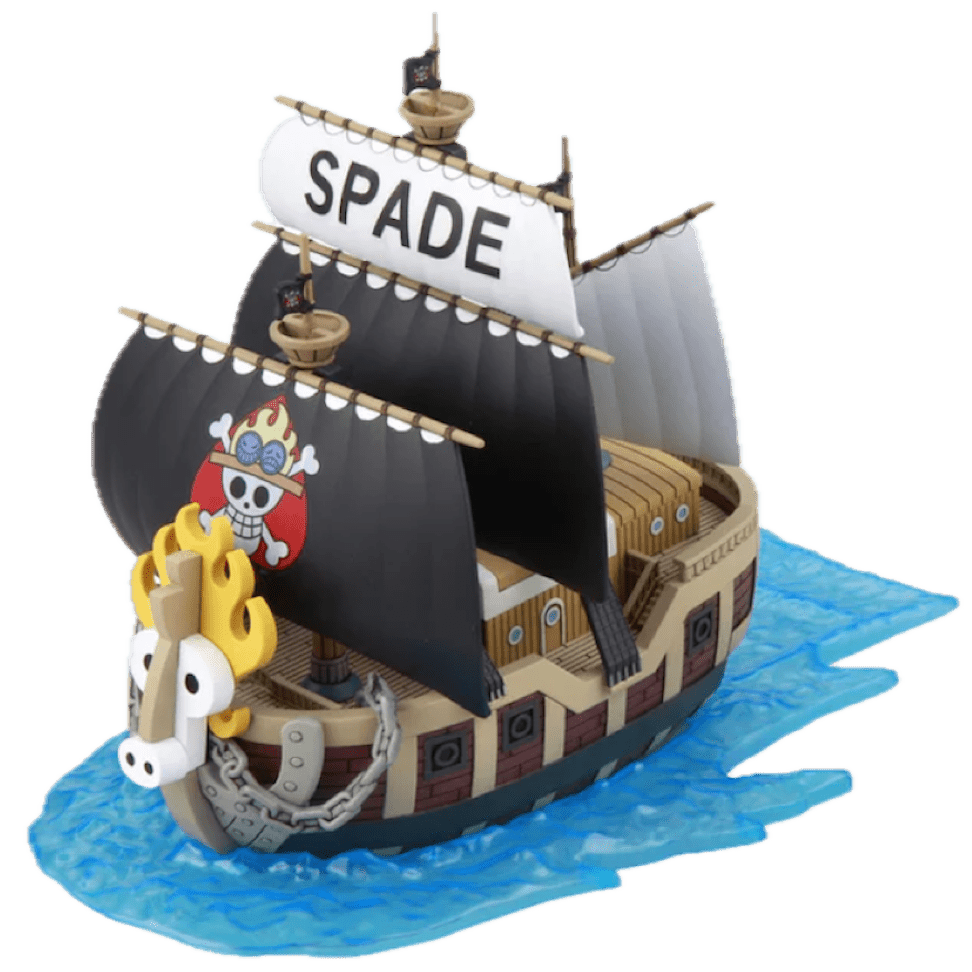 One Piece Grand Ship Collection - Spade Pirates Ship - Super Retro ...