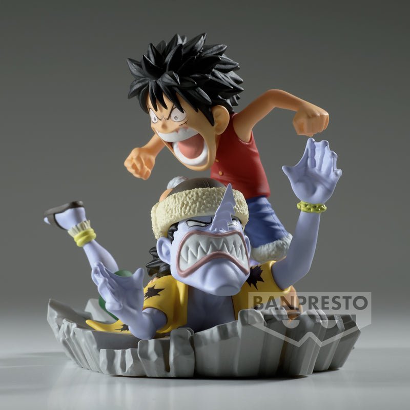 One Piece World Collectable Figure Log Stories - Monkey D. Luffy vs ...