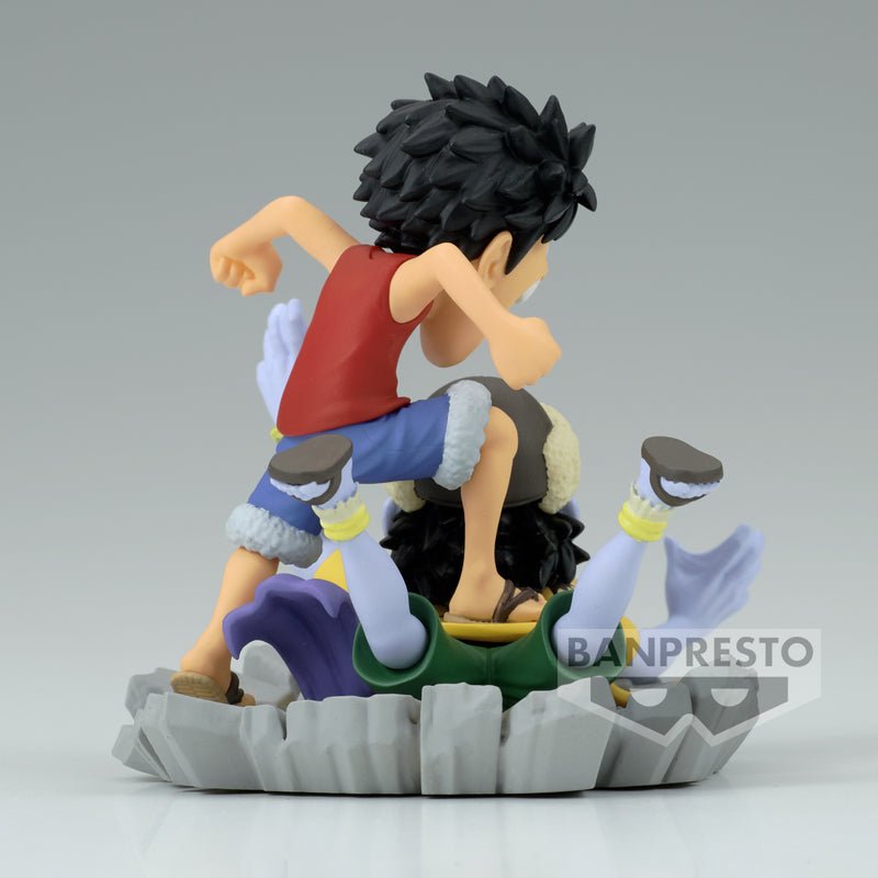 One Piece World Collectable Figure Log Stories - Monkey D. Luffy vs ...