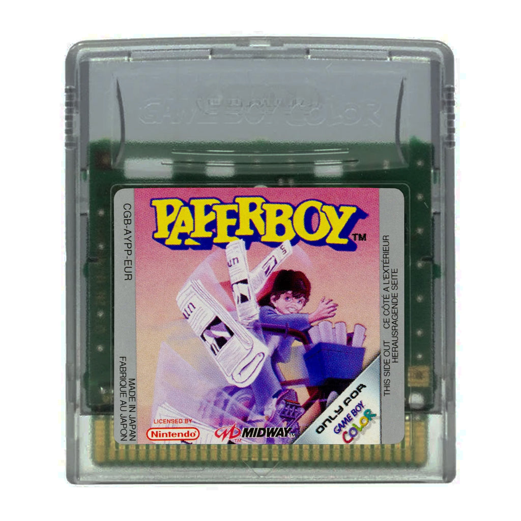 Paperboy - Game Boy Color - Super Retro - Game Boy Color
