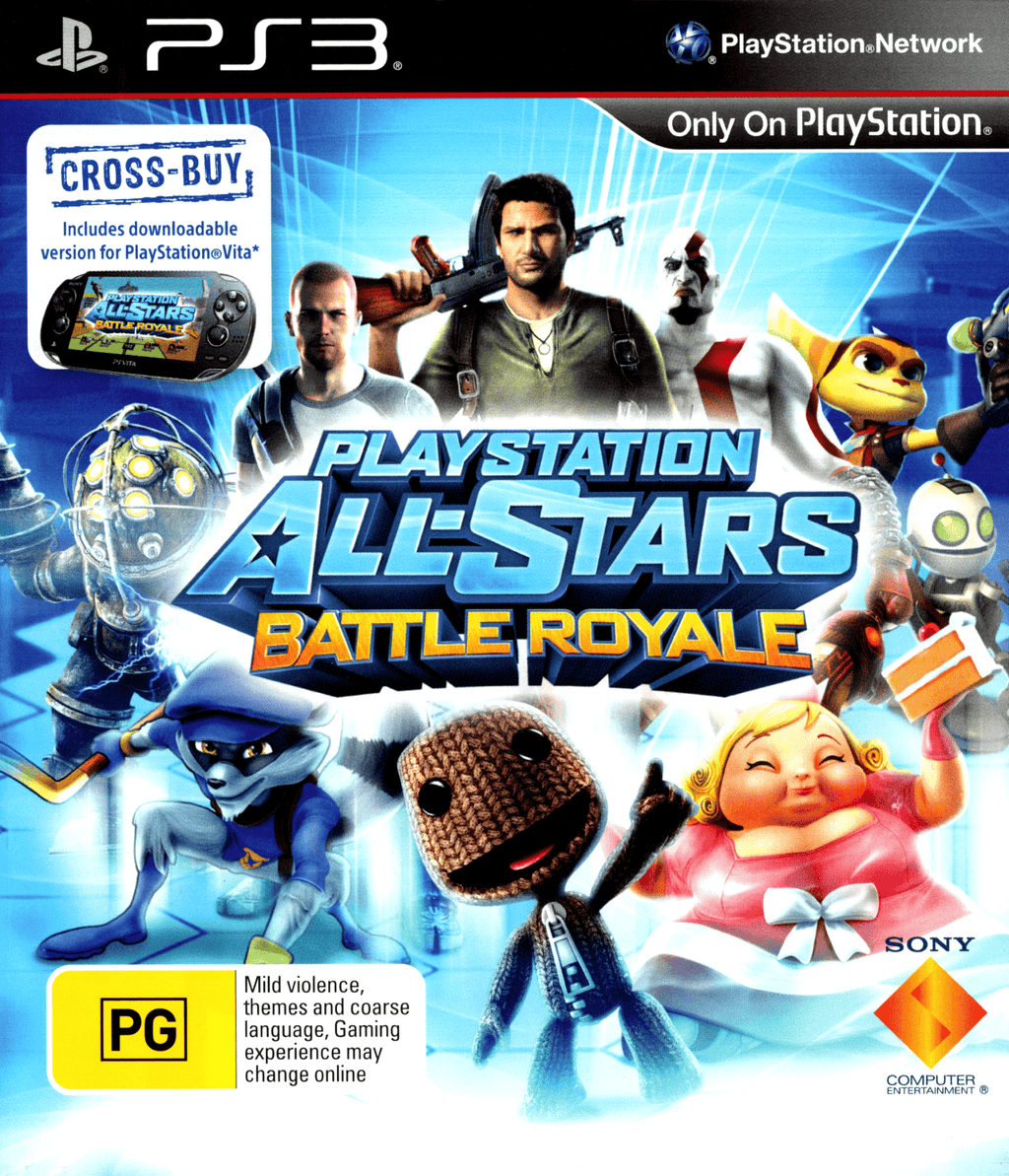 PlayStation All-Stars Battle Royale - PS3 - Super Retro - Playstation 3