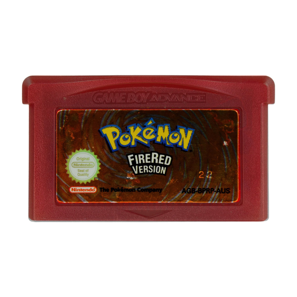 Pokemon FireRed - GBA - Super Retro - Game Boy Advance