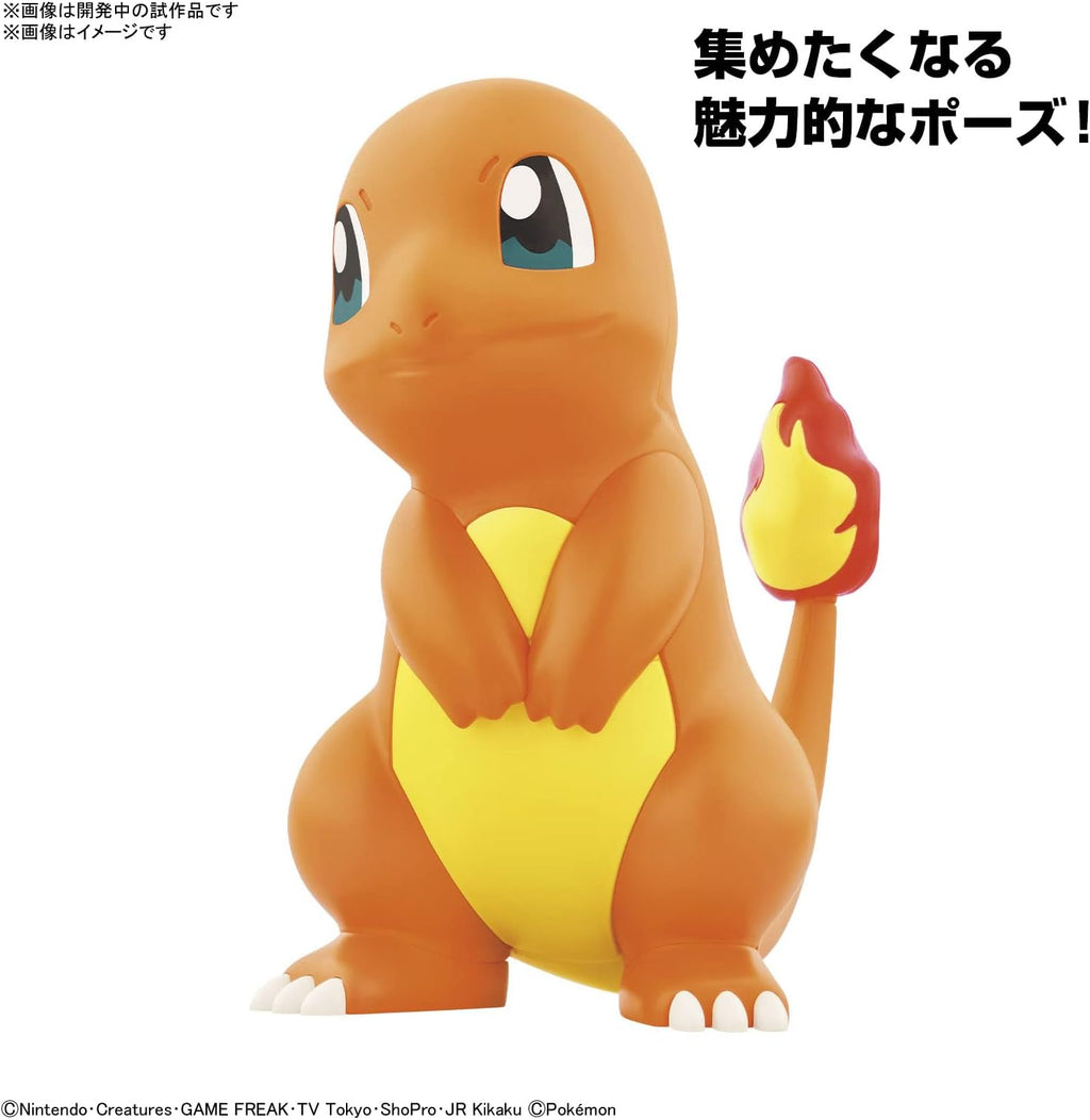 Pokemon Model Kit Quick!! 11 Charmander - Super Retro - Figures