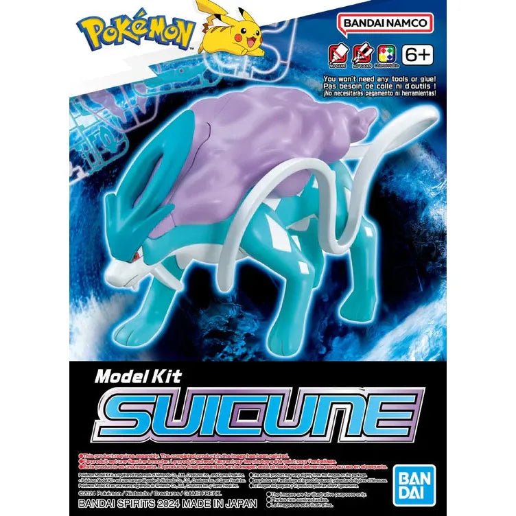 Pokemon Model Kit - Suicune - Super Retro - Figures