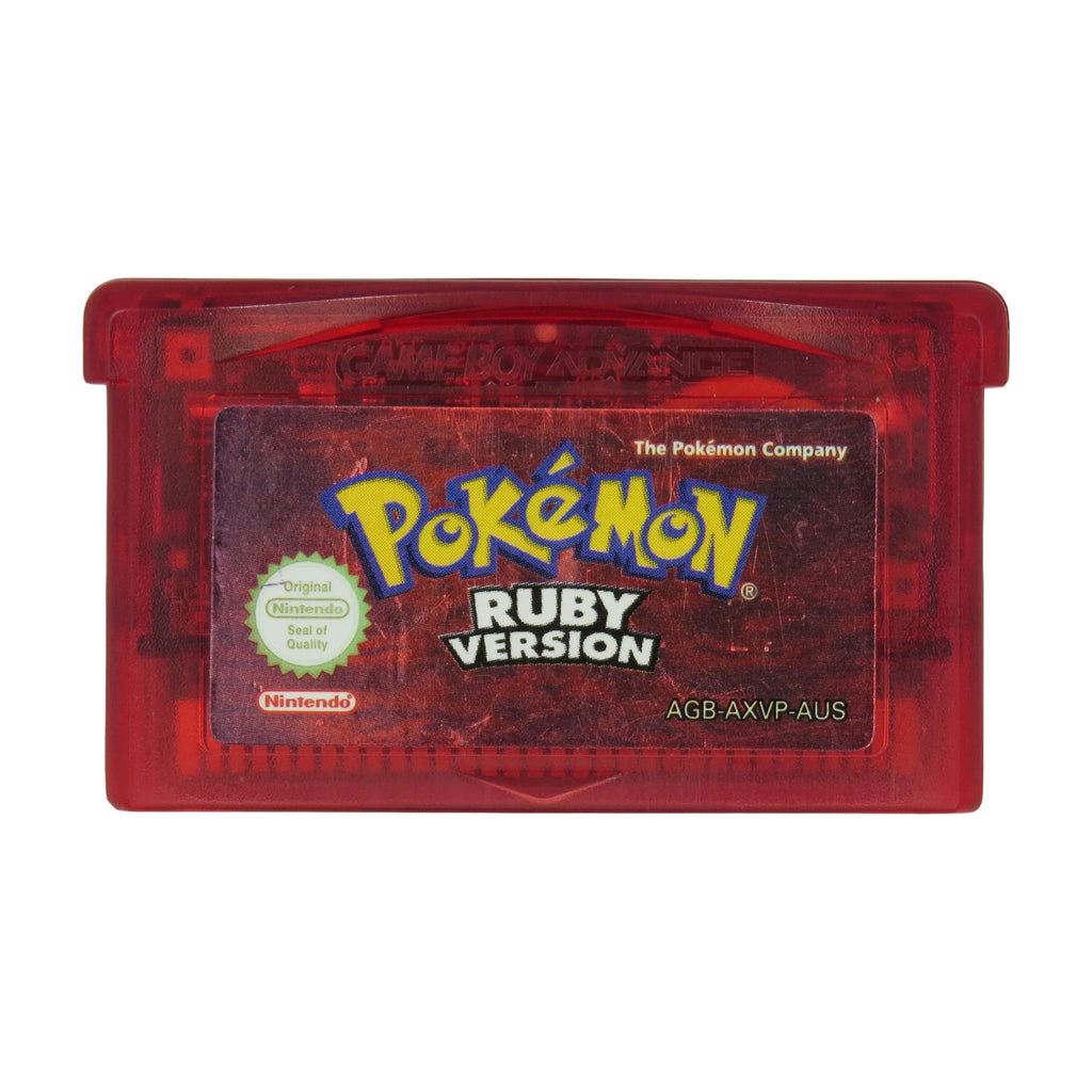 Pokemon Ruby - GBA - Super Retro - Game Boy Advance